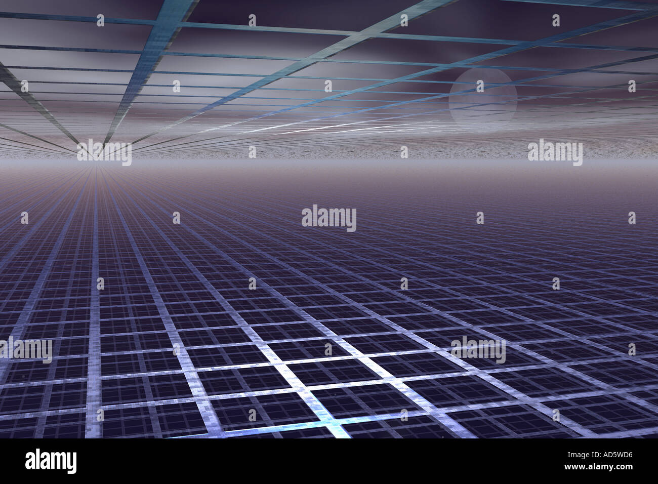 Three dimensional grids Stock Photo - Alamy