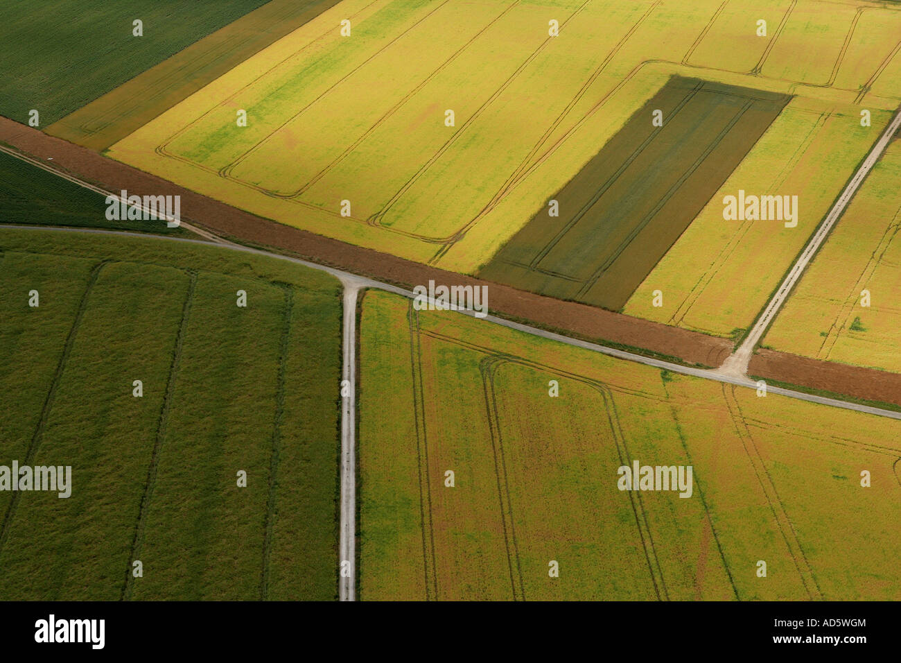 Overview of agricultural fields Stock Photo - Alamy