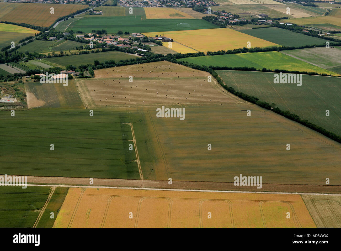 Overview of agricultural fields Stock Photo - Alamy
