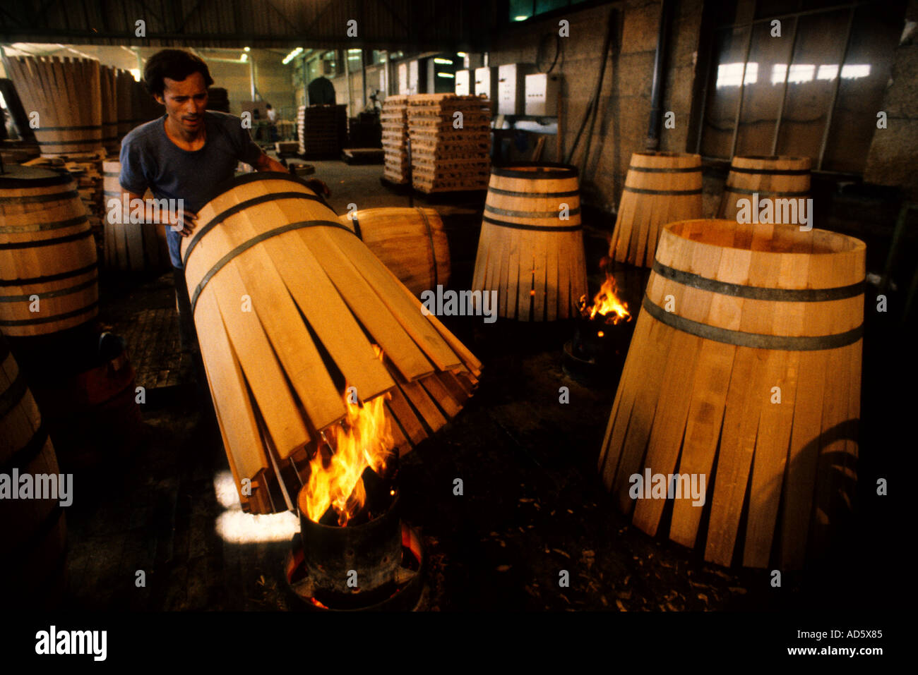 France Cognac Distillery Cellar Cask Barrel Cooperage Stock Photo - Alamy