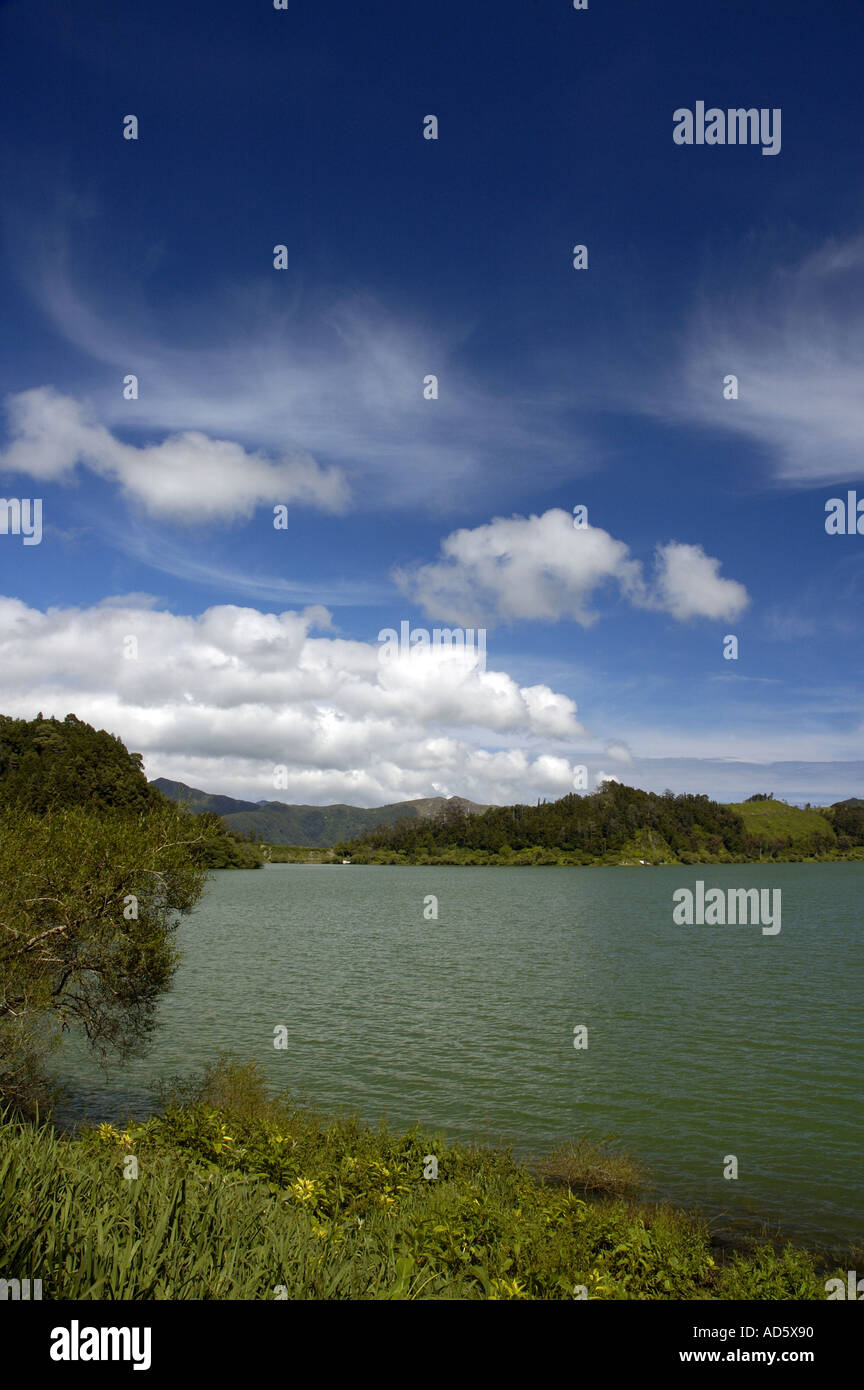 Furnas Lake Furnas Sao Miguel island Azores Stock Photo - Alamy