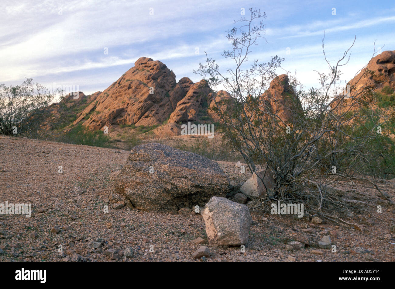 Papago Buttes, Phoenix, Arizona Stock Photo - Alamy