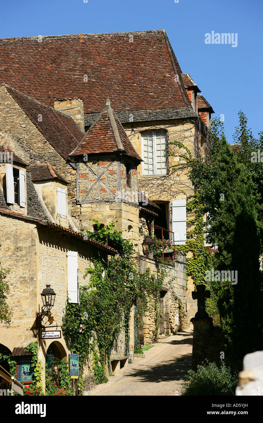 view of village houses Stock Photo - Alamy
