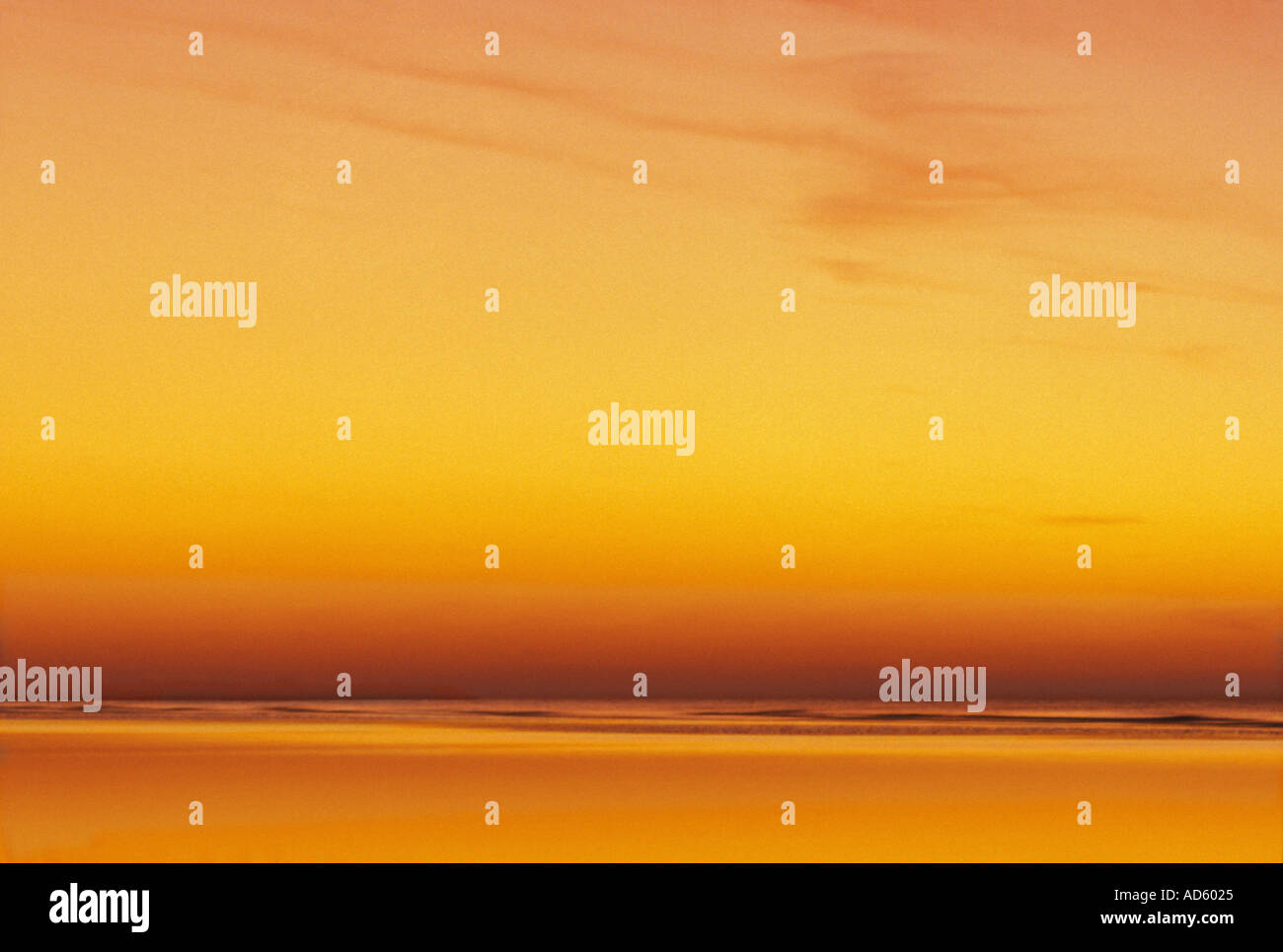 sunset over sea Stock Photo - Alamy