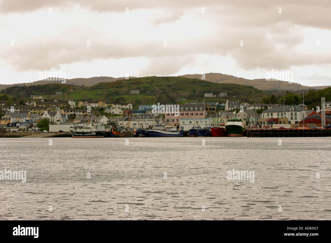 Killybegs Co. Donegal Ireland fishing boats Trawlers Water Moorings ...