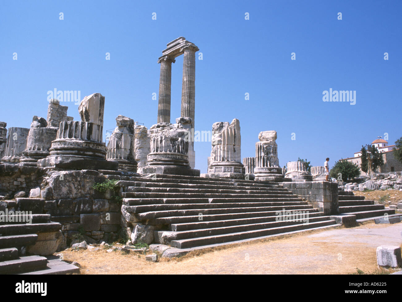 Temple of Apollo Turkey Stock Photo - Alamy