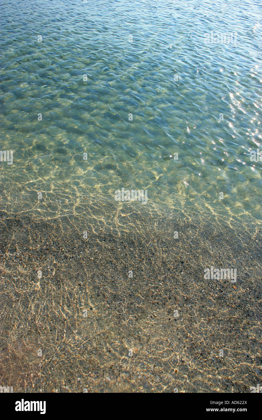 Clear sea water Stock Photo - Alamy
