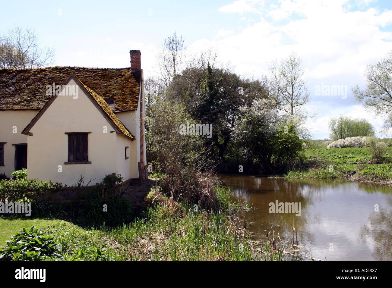 WILLY LOTT'S HOUSE. THE SUBJECT OF THE PAINTING THE HAYWAIN BY JOHN ...
