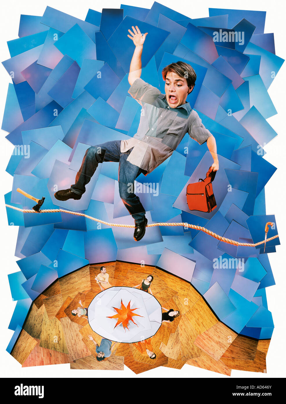 Safety net circus hi-res stock photography and images - Alamy