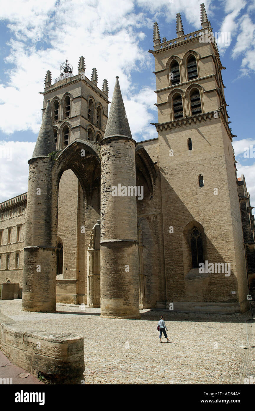 religious building, Montpellier, Saint Peter Cathedral Stock Photo - Alamy