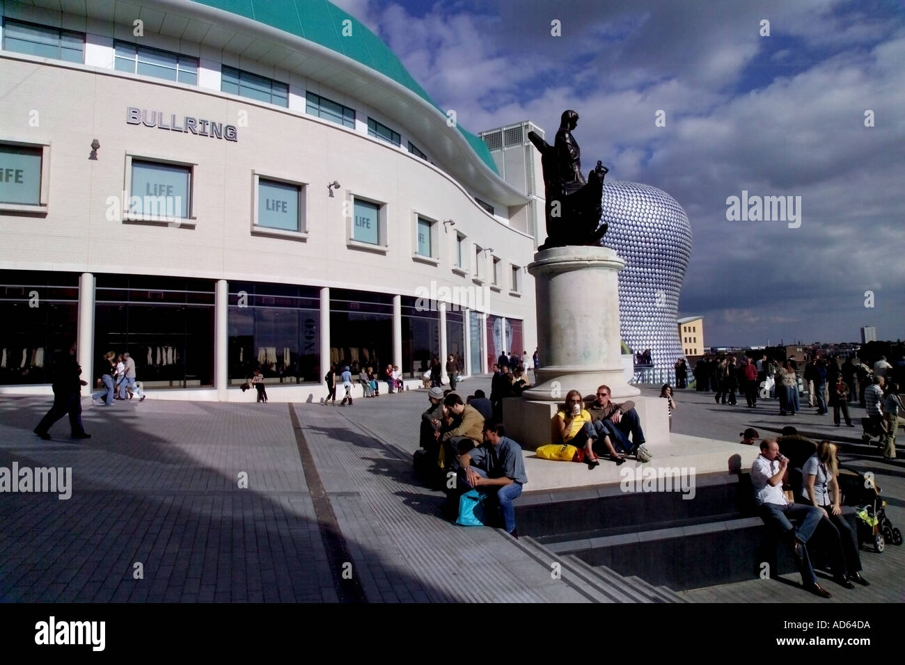europe eu great britain england midlands birmingham new bull ring ...