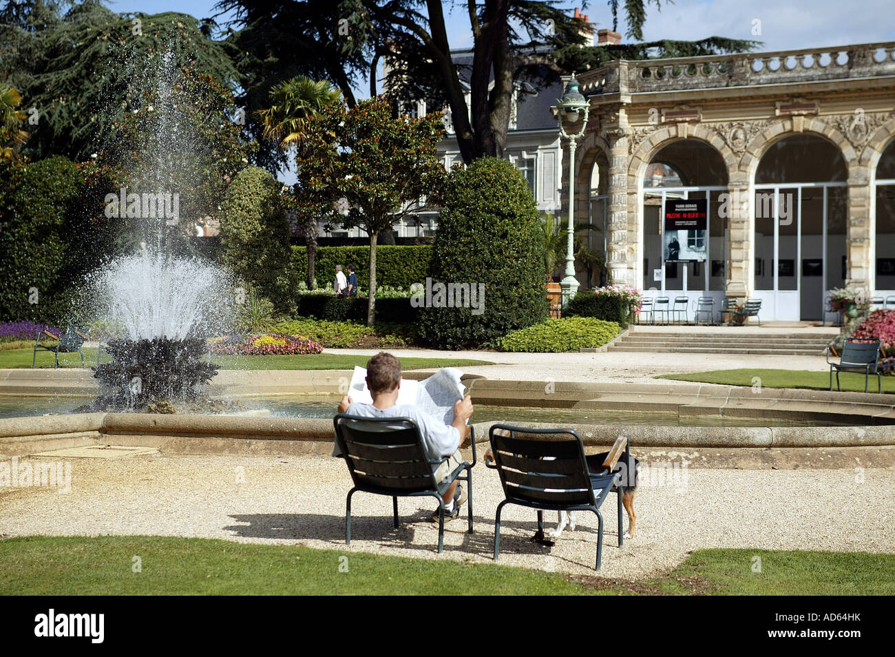 Thabor park, Rennes Stock Photo - Alamy