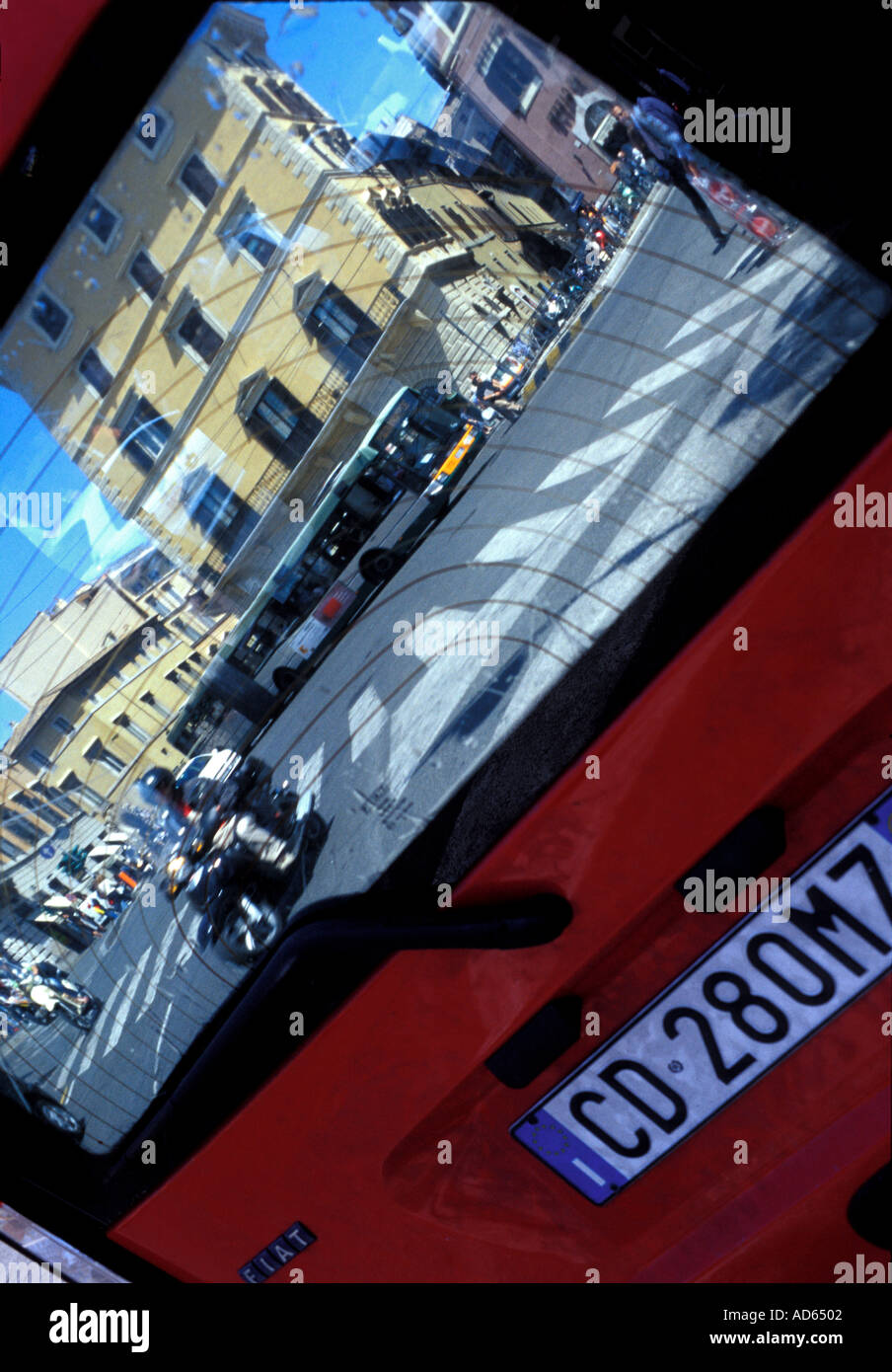 Number plate car rome italy hi-res stock photography and images - Alamy