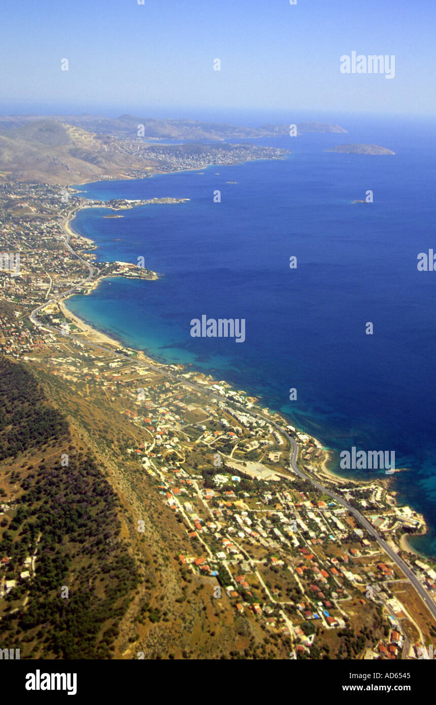Aerial view of the Greek port of Piraeus near Athens Stock Photo - Alamy