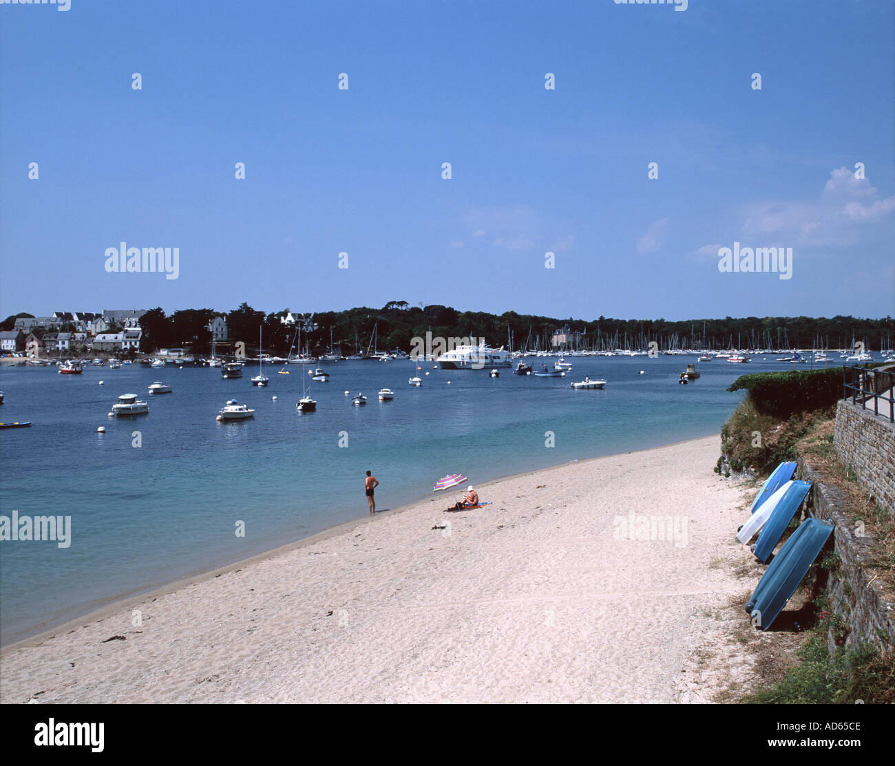 The River Odet at Bénodet Stock Photo - Alamy