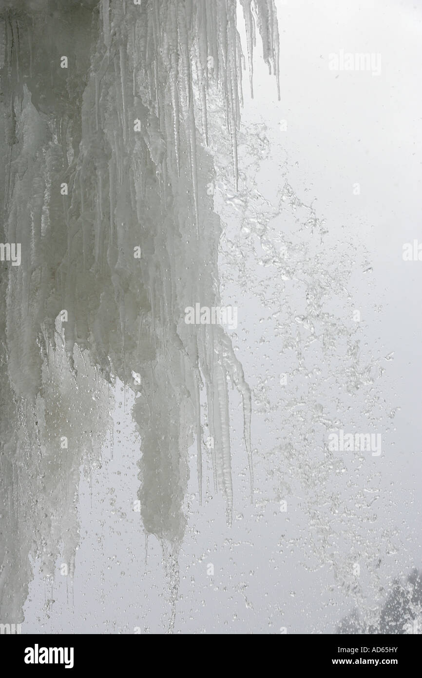 stalactites of ice Stock Photo - Alamy