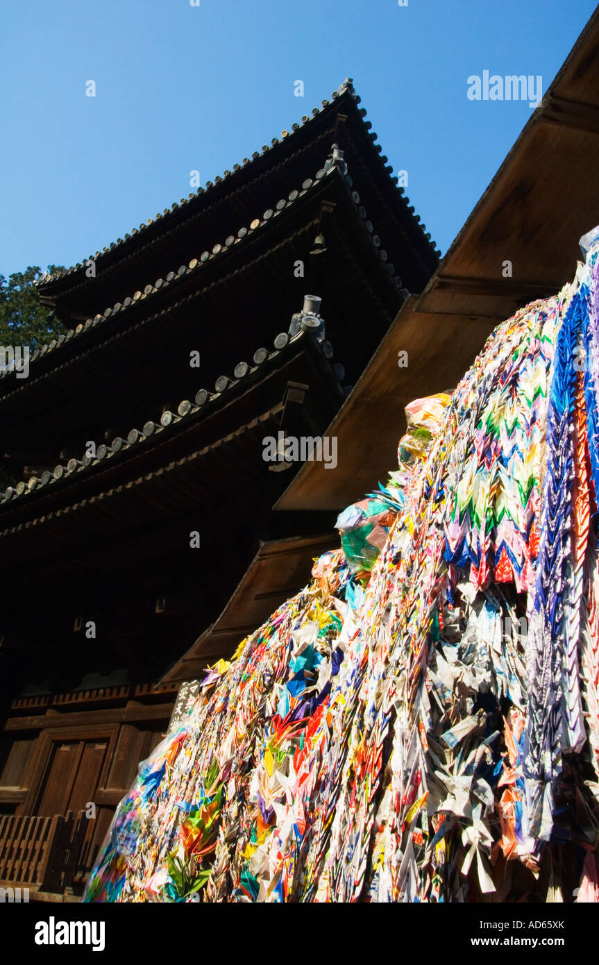 Japan Honshu Island Ehime prefecture Matsuyama 3 tiered pagoda and ...
