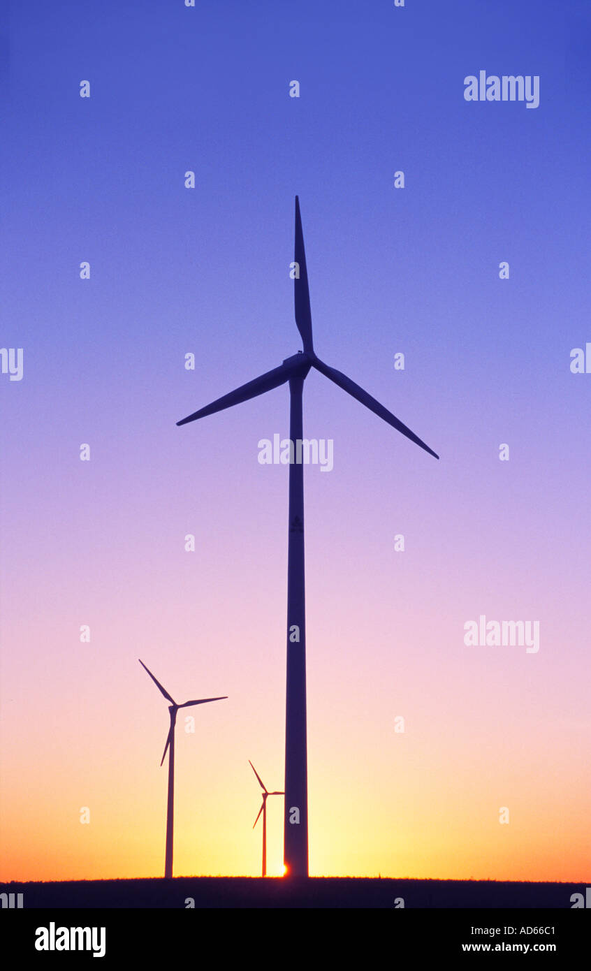 GERMANY BRANDENBURG WIND TURBINES Stock Photo - Alamy