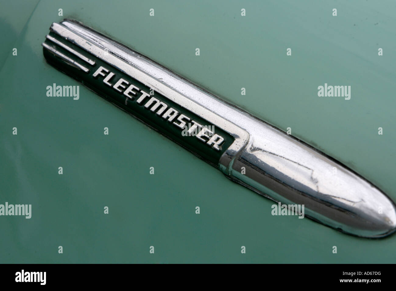 Chevrolet Fleetmaster logo Stock Photo - Alamy