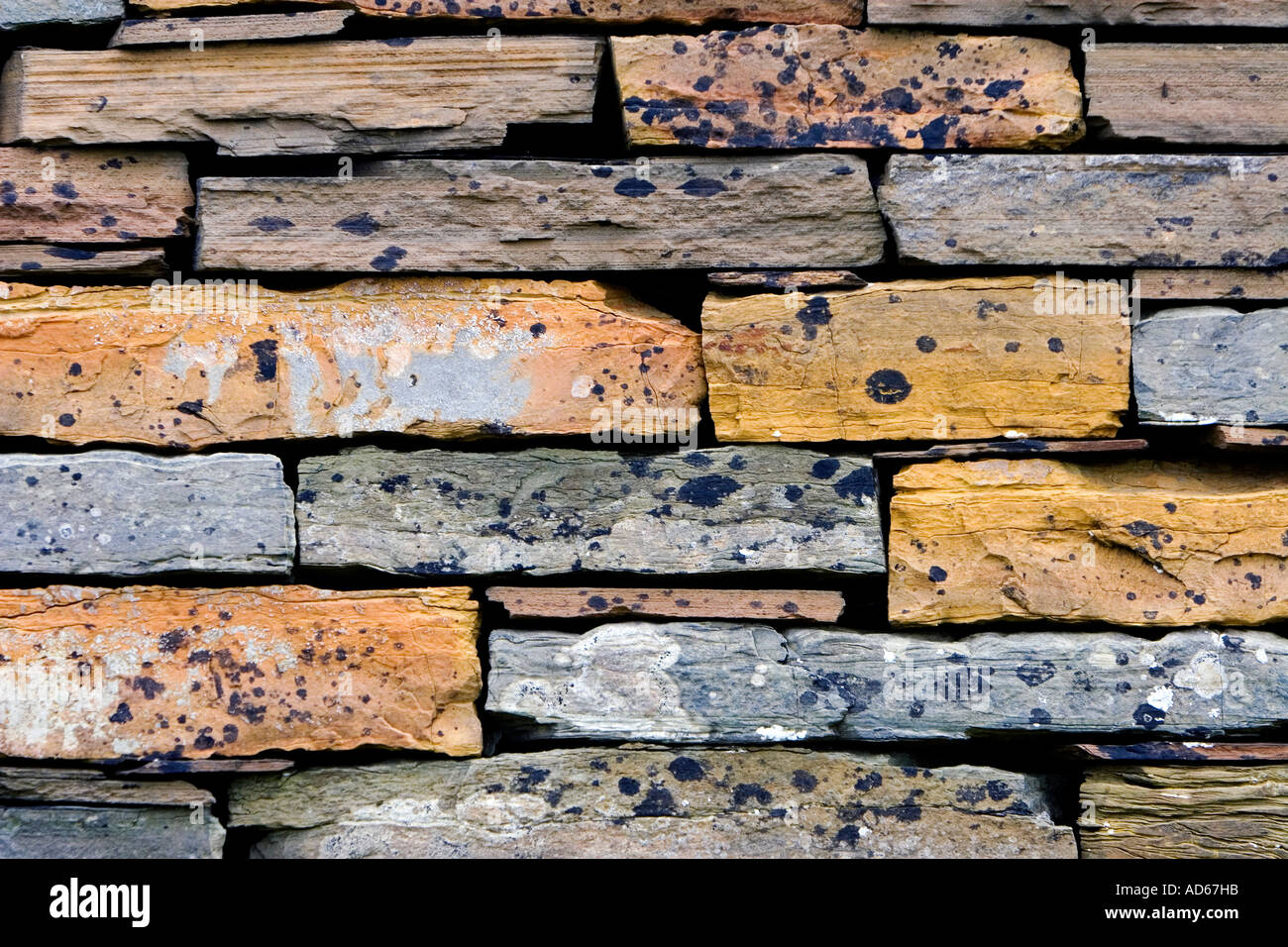 Scottish stone wall texture scotland hi-res stock photography and ...
