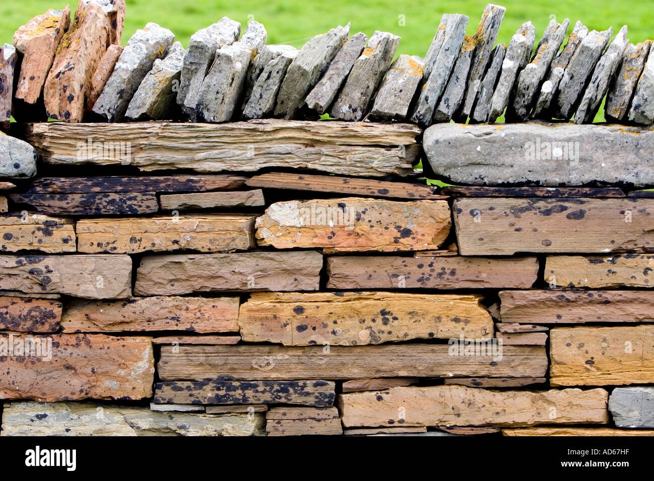 Scottish stone wall texture scotland hi-res stock photography and ...