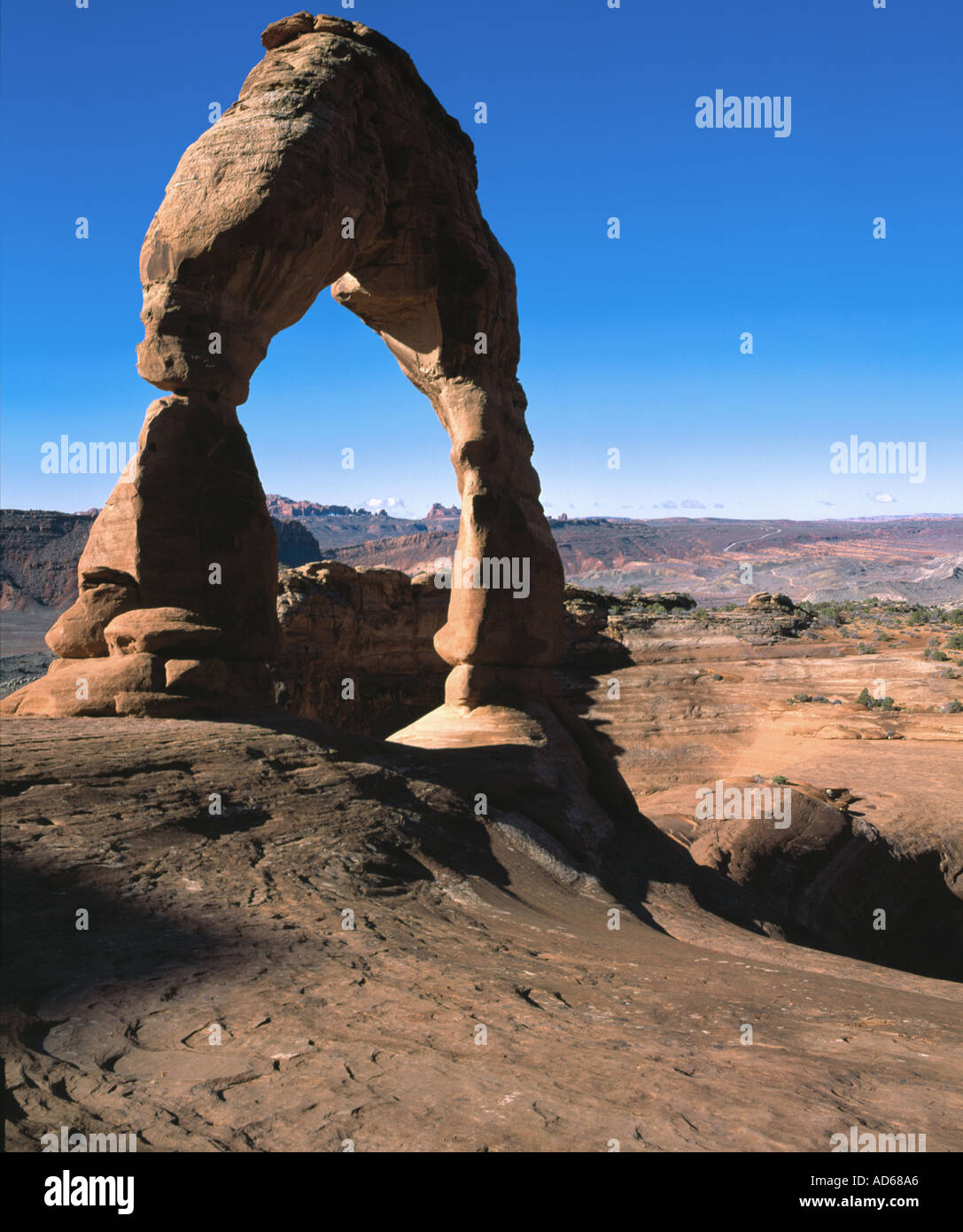 Climbing delicate arch hi-res stock photography and images - Alamy