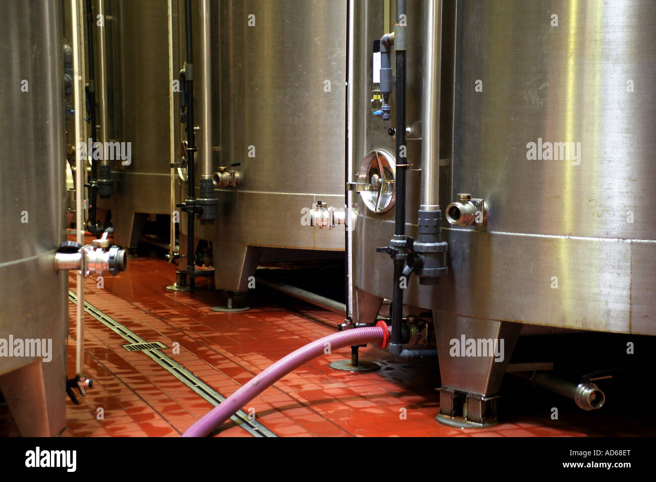 inow wine vats Stock Photo - Alamy