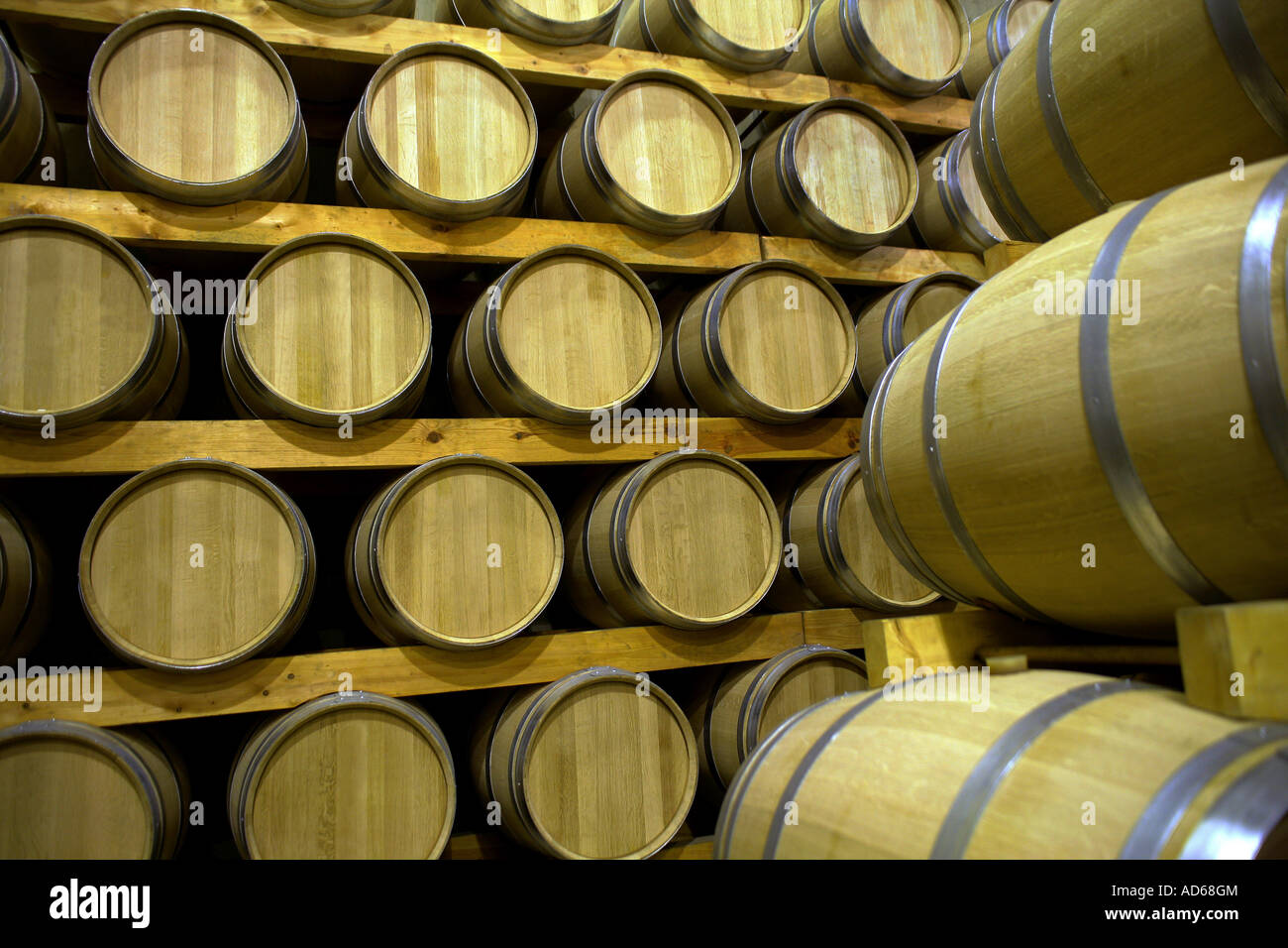 barrels of wine Stock Photo - Alamy