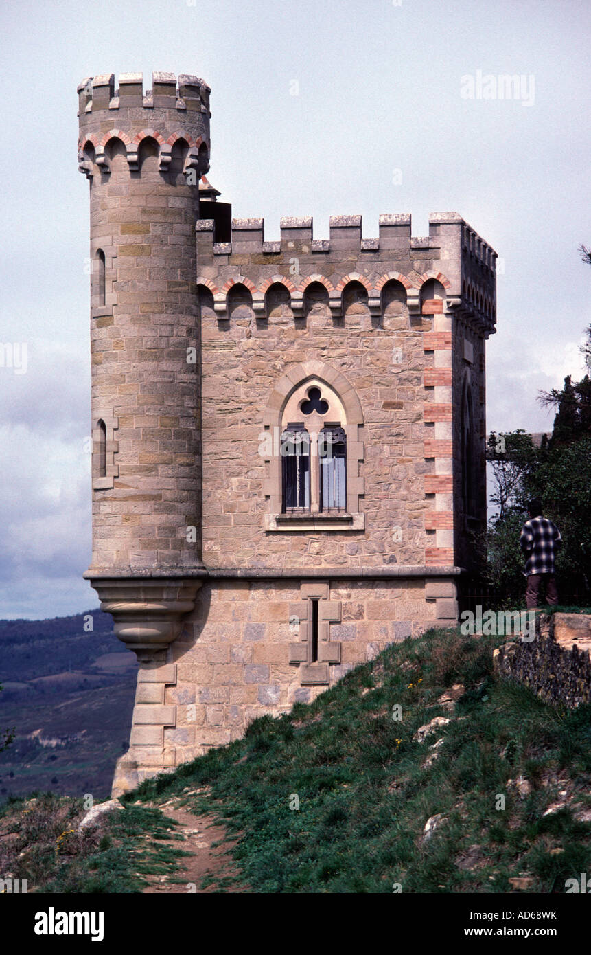 Magdala Tower. Rennes-le-Château. Aude departement, Languedoc ...