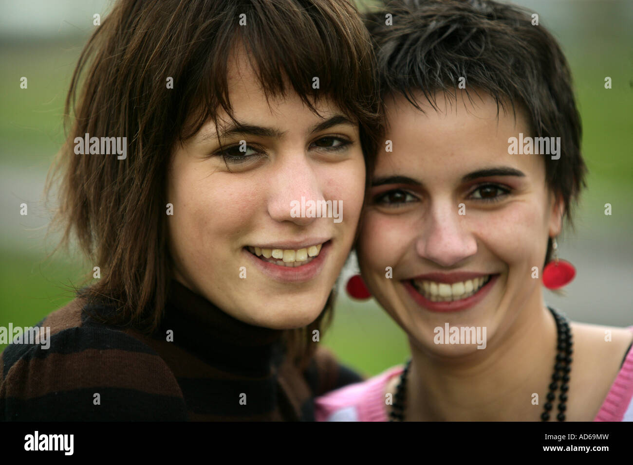 girls friends portraits Stock Photo - Alamy
