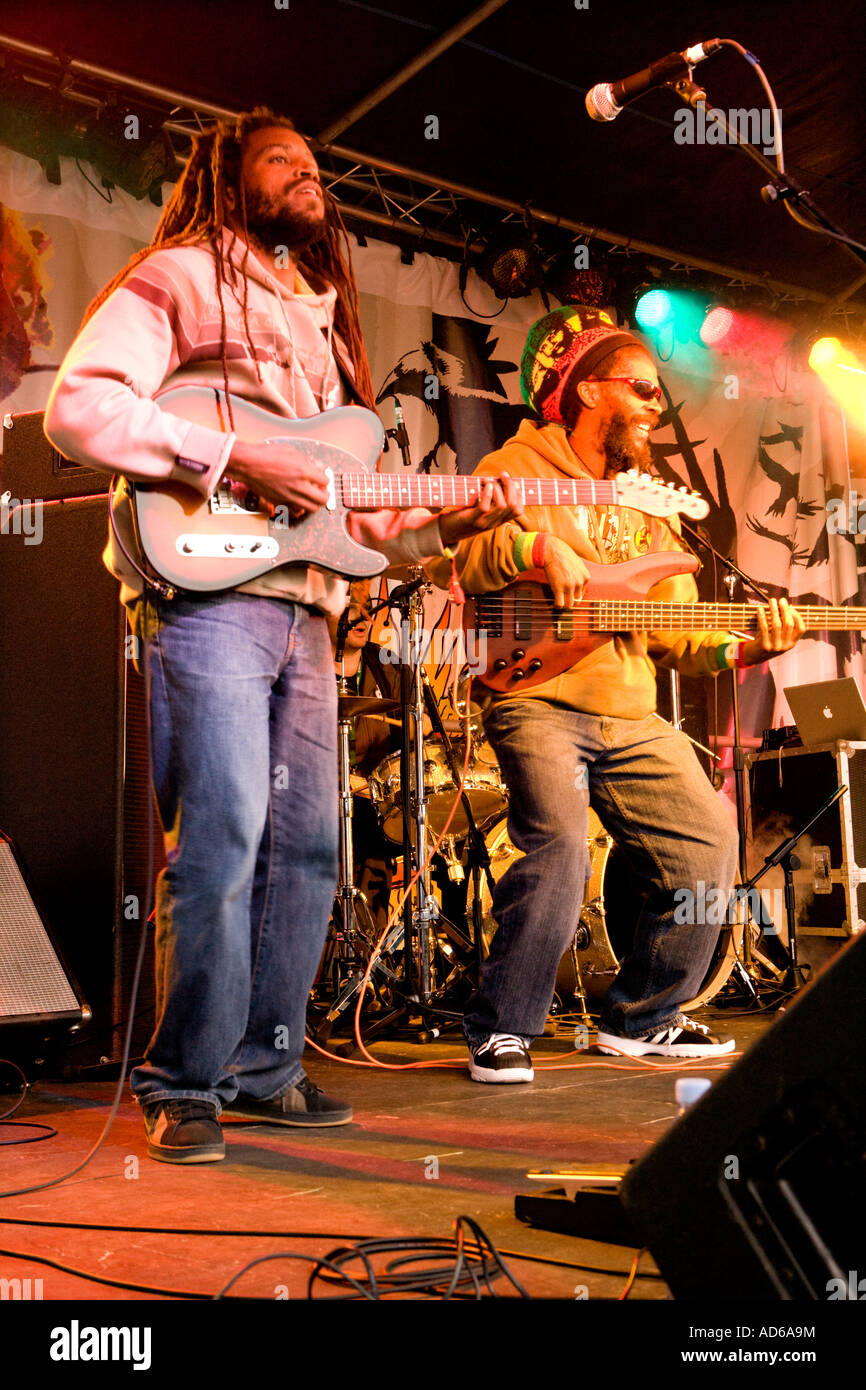 The Wickerman Music Festival Easy Star All Stars on stage Dundrennan ...