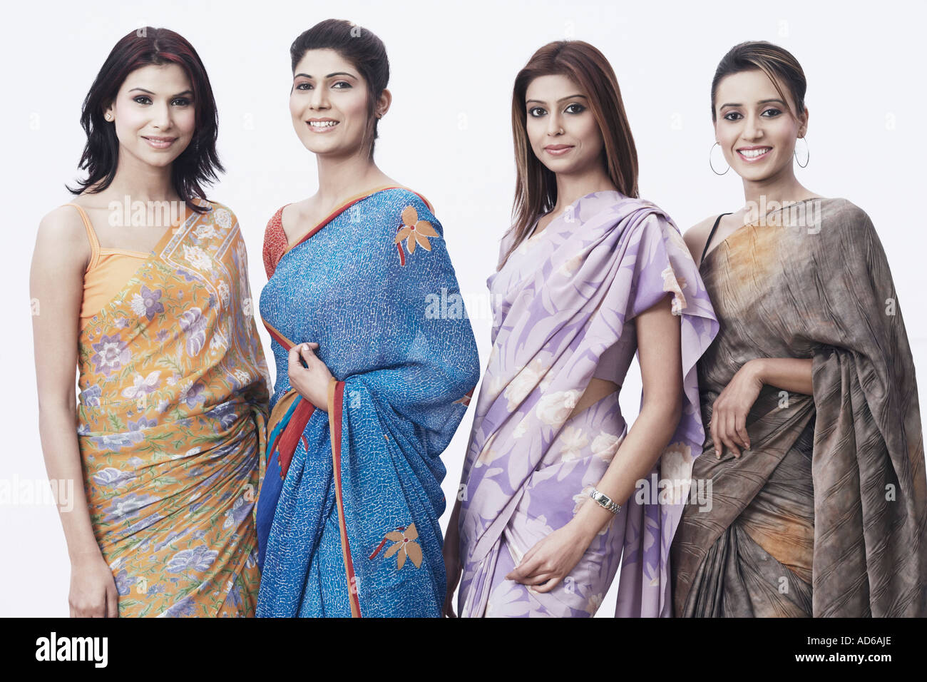 Portrait of four young women Stock Photo - Alamy