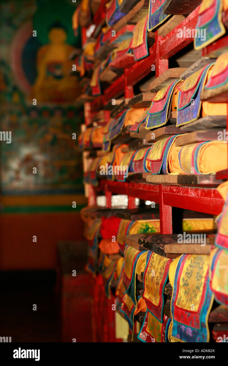 At Yiga Choeling Monastery at Ghoom, Darjeeling, West Bengal, India ...