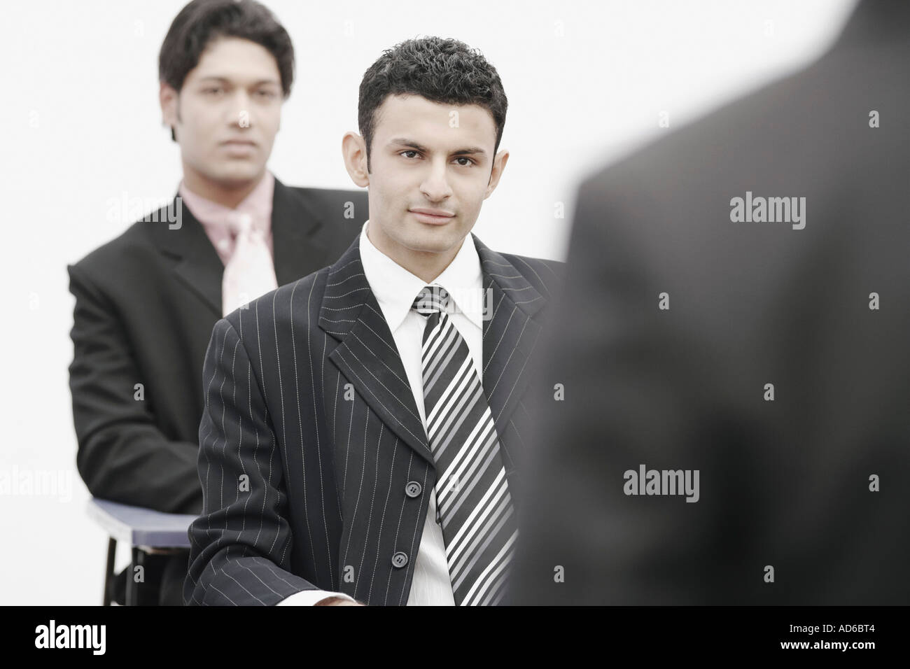 Two businessmen in an office Stock Photo - Alamy