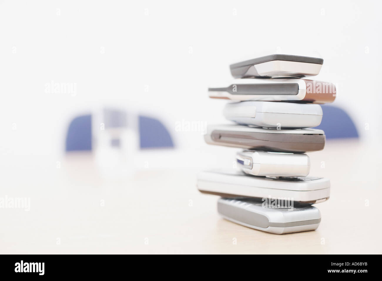 Stack mobile phones hi-res stock photography and images - Alamy