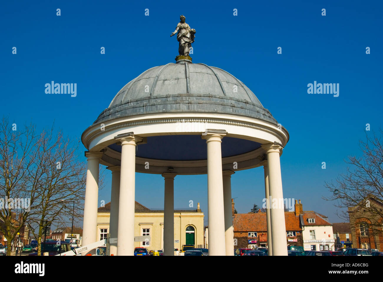 Europe UK england Norfolk Swaffham town center Stock Photo - Alamy
