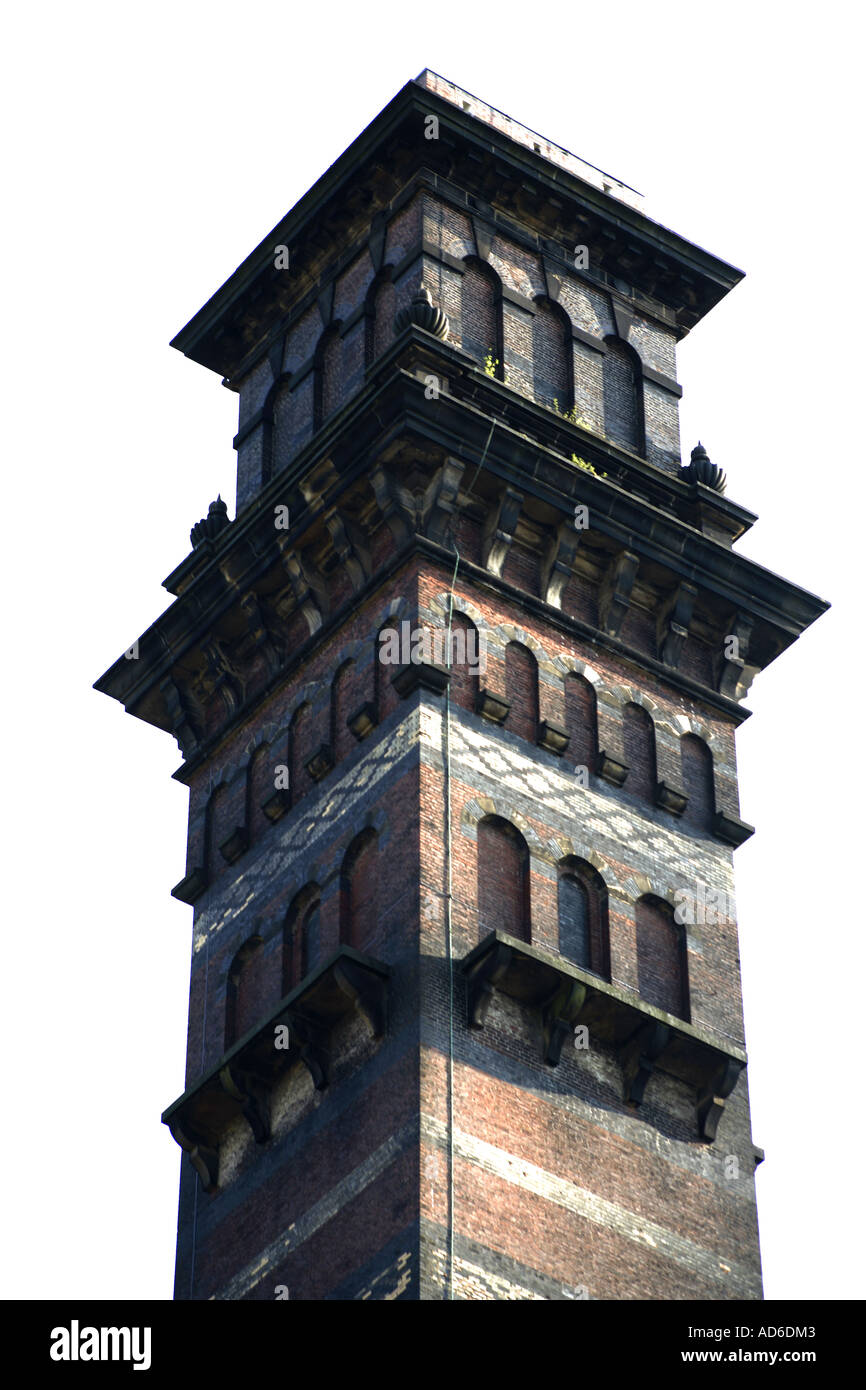 The Italianate landmark India Mill Chimney Darwen East Lancashire UK ...