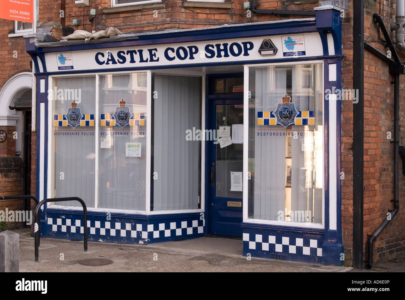 community police station in castle road bedford uk england Stock Photo ...