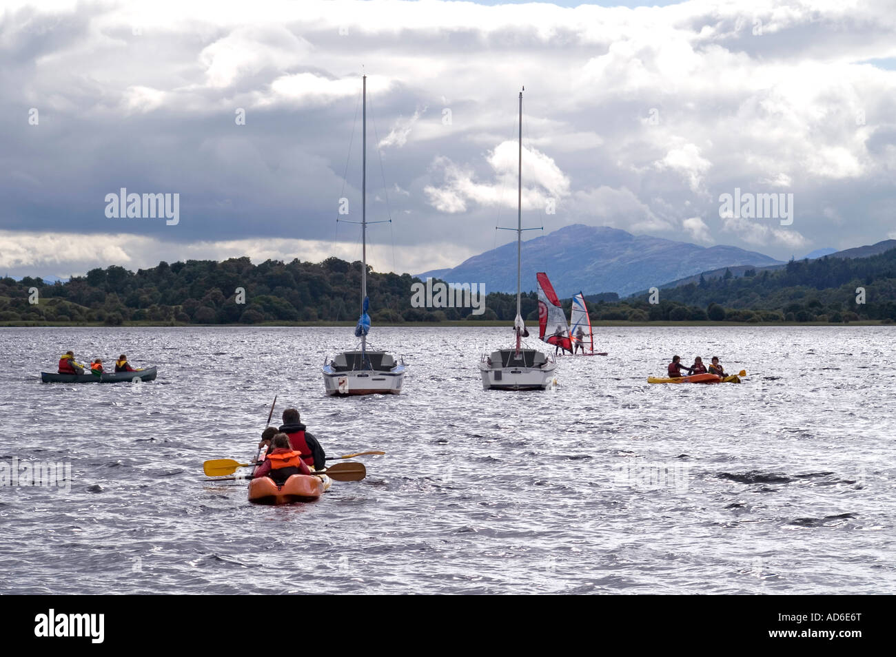 Loch insh watersports hi-res stock photography and images - Alamy