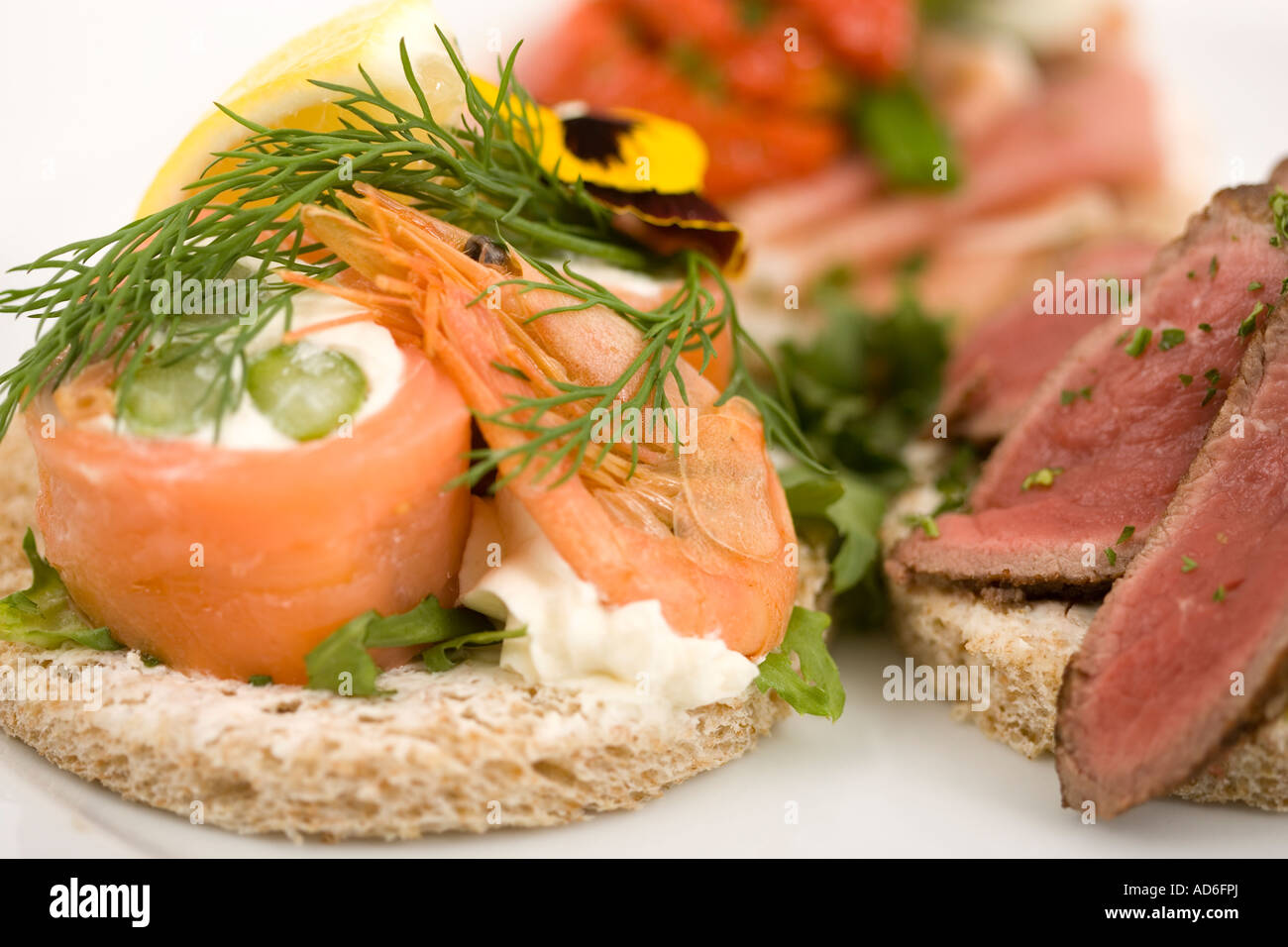 Open sandwich sandwiches hi-res stock photography and images - Alamy