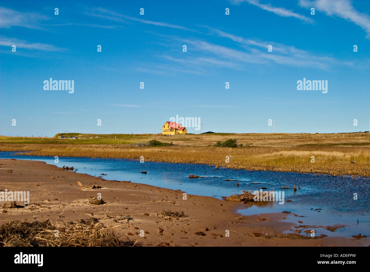 Magdalen Islands, Iles de la Madeleine, Ile de Grande Entree, Quebec ...