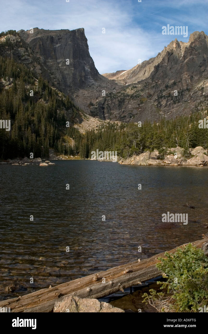 Dream Lake in Rocky Mountain National Park Stock Photo - Alamy