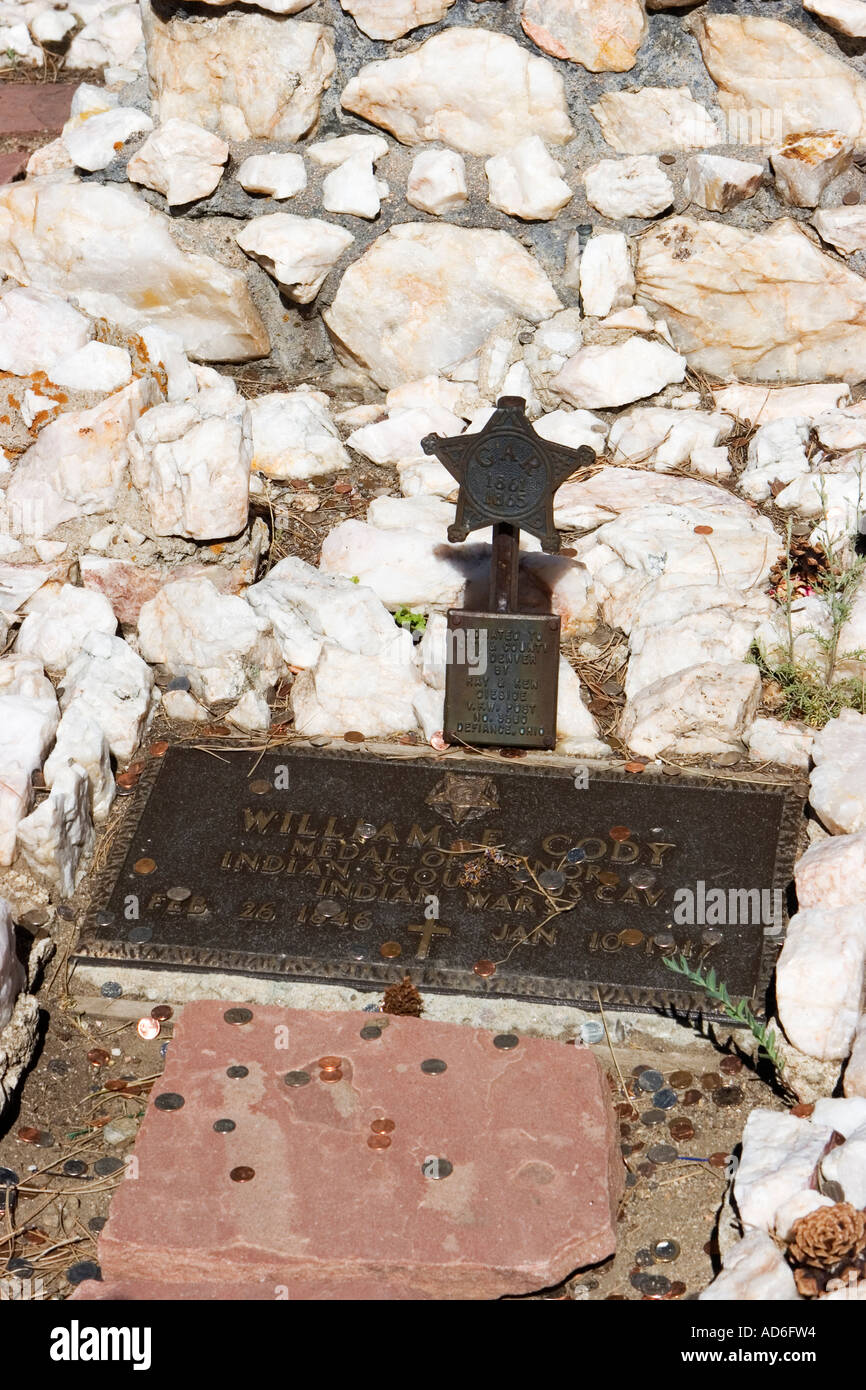Buffalo Bill s grave at Lookout Mountain near Denver Colorado USA May ...