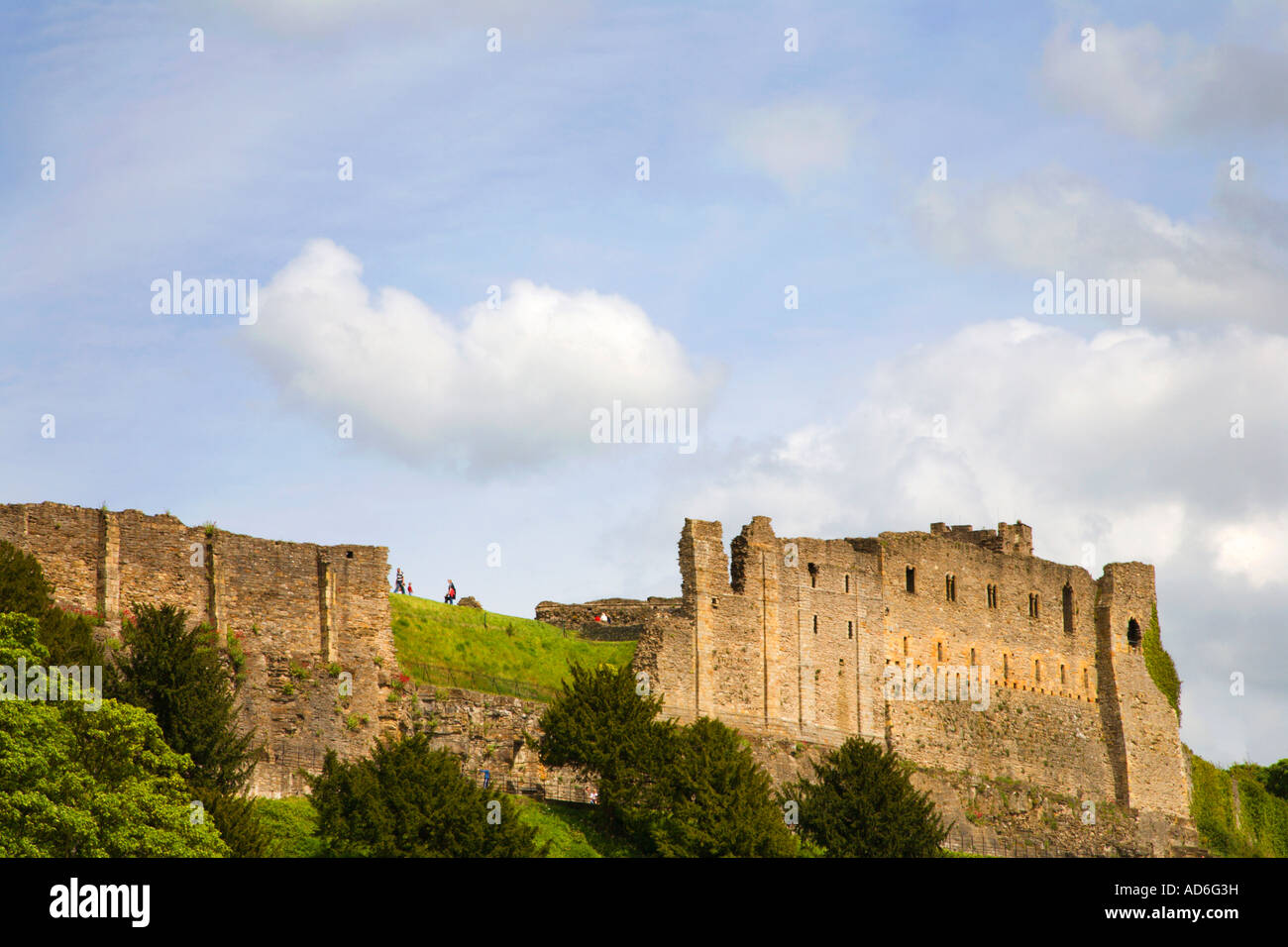 Richmond Castle Richmond North Yorkshire England Stock Photo - Alamy