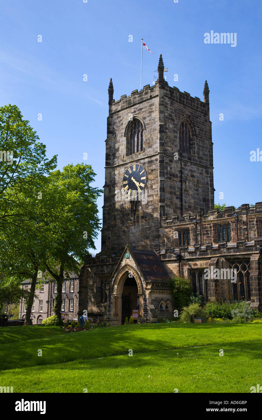 Holy trinity church parish historic listed building clock hi-res stock ...