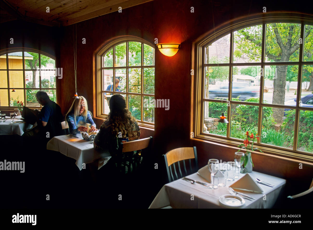 Main Dining Room Center Cafe Moab UTAH Stock Photo - Alamy