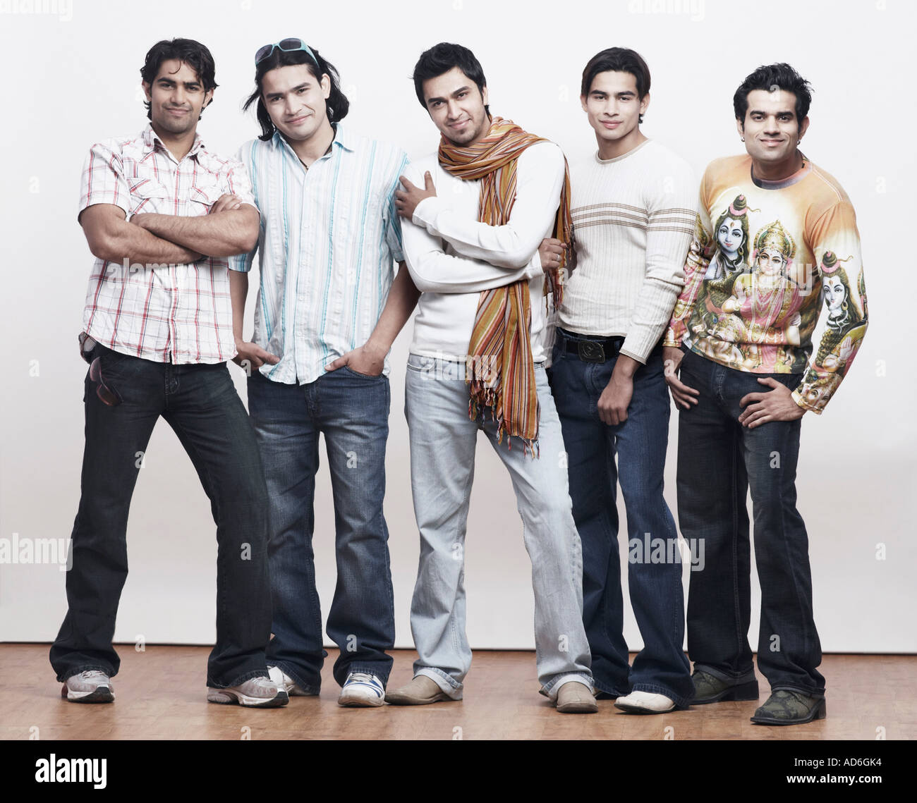 Five standing men hi-res stock photography and images - Alamy