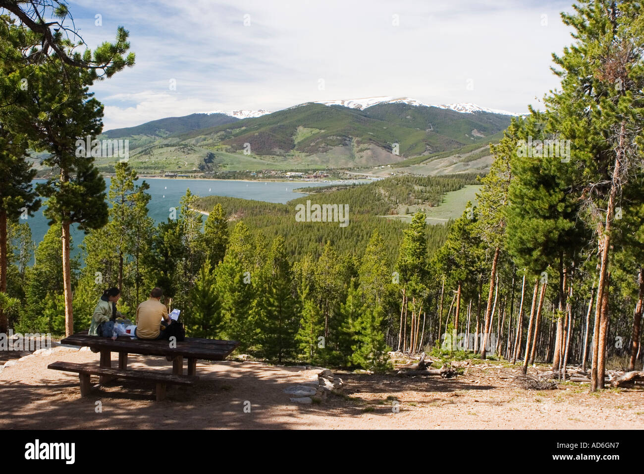 Lake Dillon Colorado USA June 2006 Stock Photo - Alamy