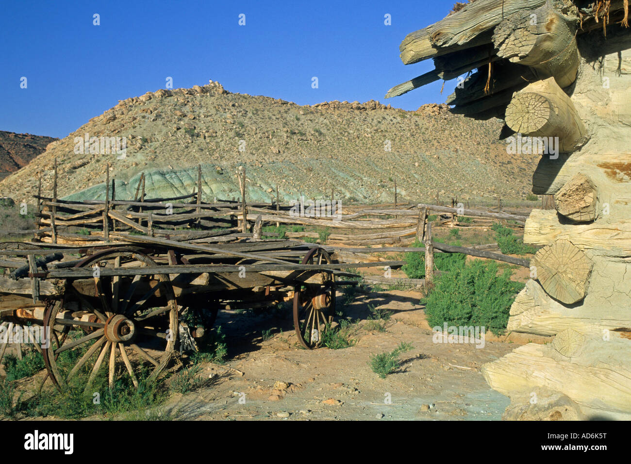 Wolfe Ranch Arches National Park UTAH Stock Photo - Alamy