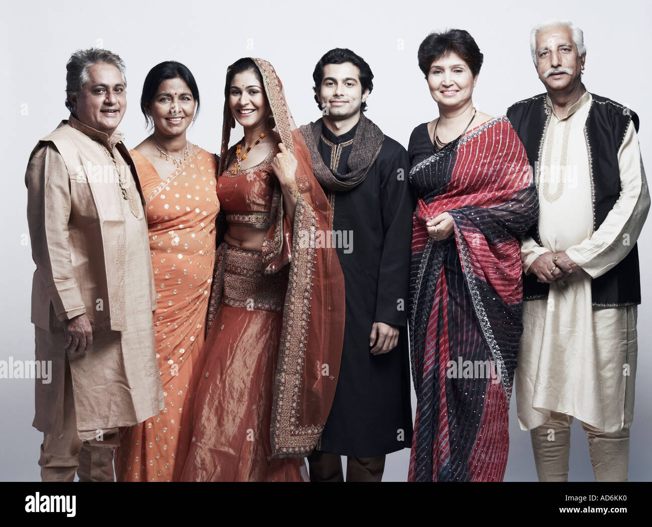 Portrait of a family standing together Stock Photo - Alamy